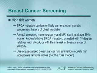 Update in cancer screening venezuela | PPT