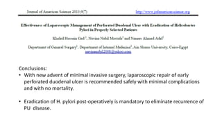 Updates in peptic ulcer disease | PPTX