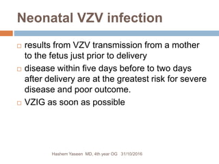 Update in vzv in preg. | PPTX
