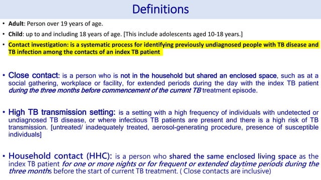 UPDATE_ latent tb guidelines MMDU .pptx | Infectious Diseases ...