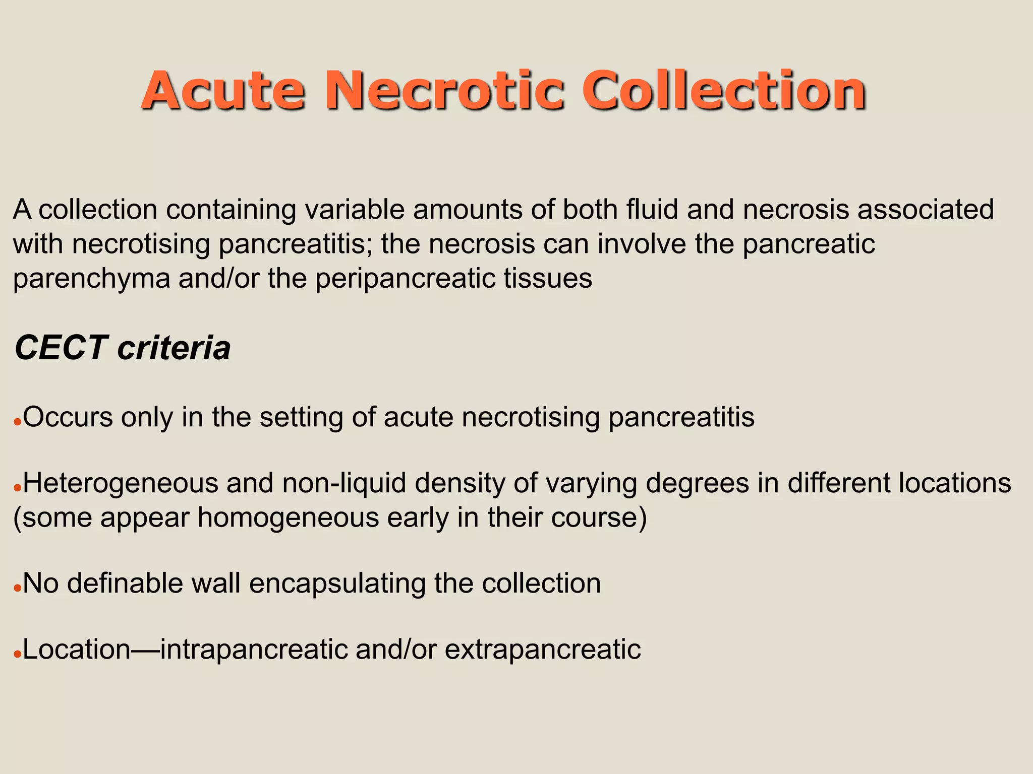 Update of atlanta classification of acute pancreatitis published | PPTX