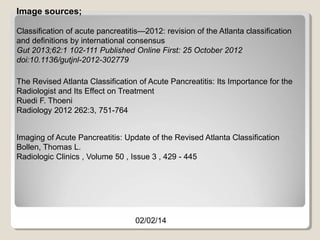 Update of atlanta classification of acute pancreatitis published | PPTX