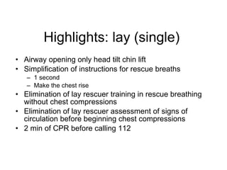 Update Of Pediatric Resusc | PPT | First Aid | Injuries