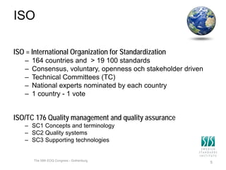 Update of the upcoming ISO 9001 - EOQ Congress 2014 | PDF
