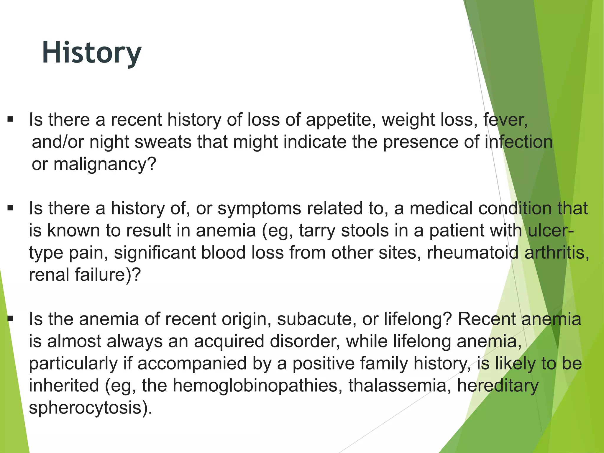 uproach to anemia in ICU | PPT