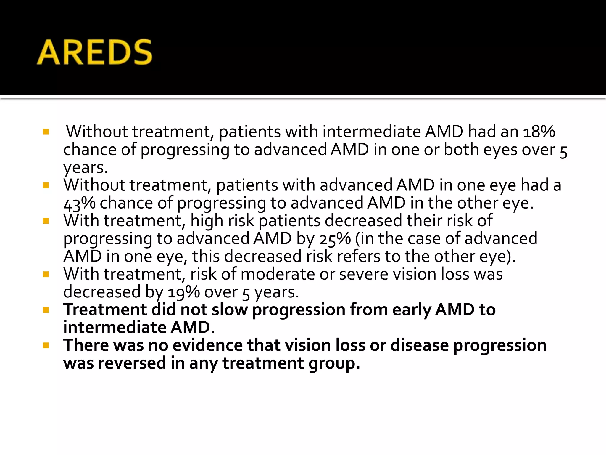 Macular Degeneration - Update on clinical trial results and new ...