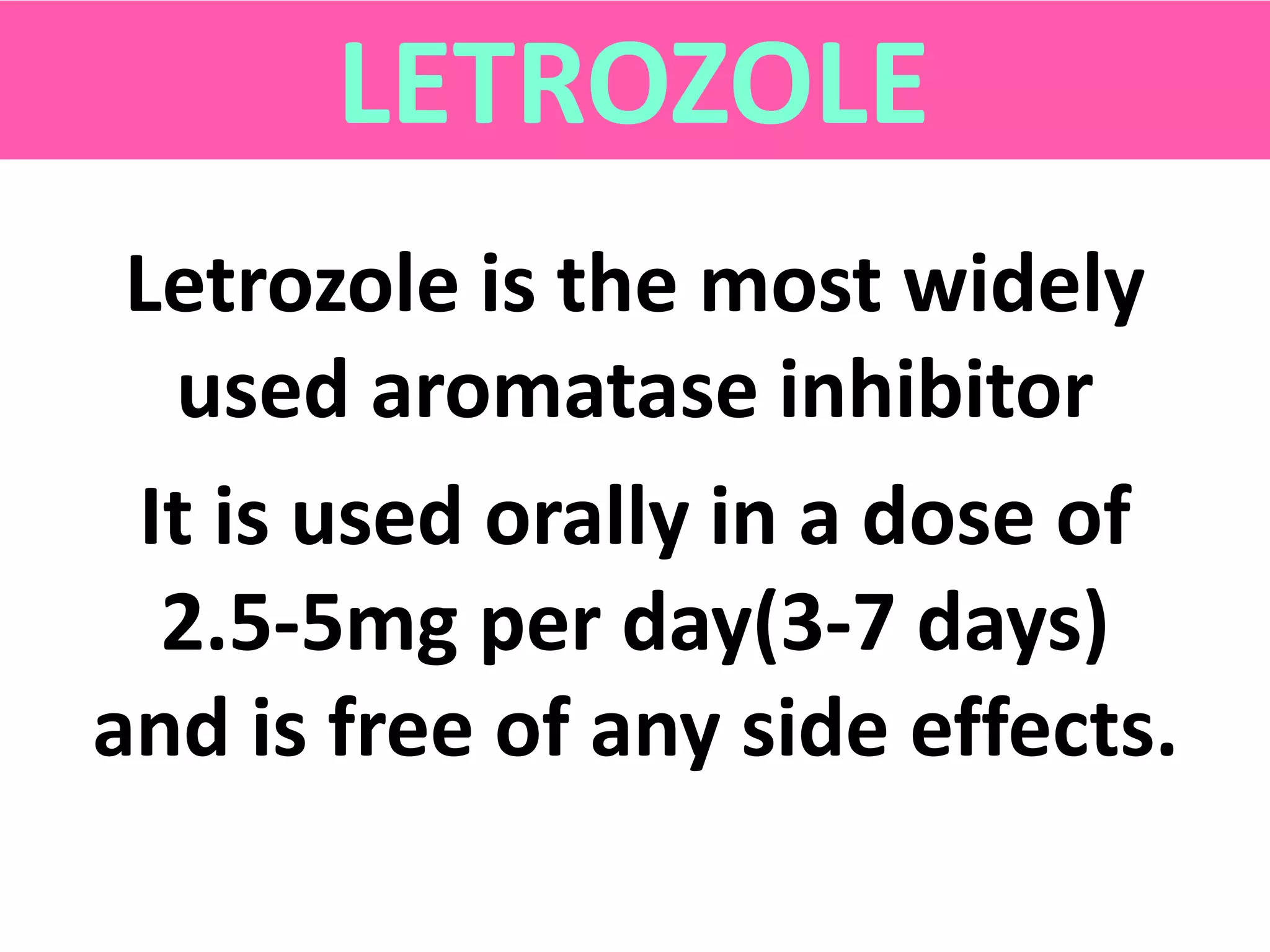 Update On Letrozole Current Guidelines For Ovulation Induction Dr