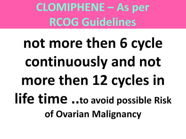 Update On Letrozole Current Guidelines For Ovulation Induction Dr