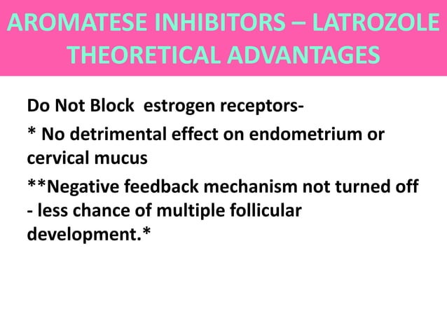 Update on LETROZOLE Current Guidelines for Ovulation Induction Dr ...
