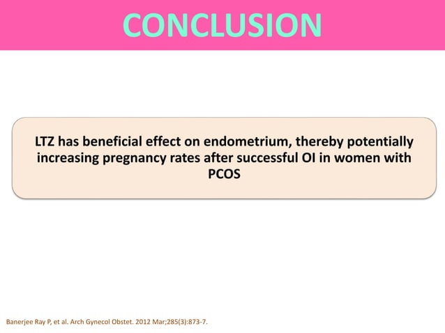 Update On Letrozole Current Guidelines For Ovulation Induction Dr