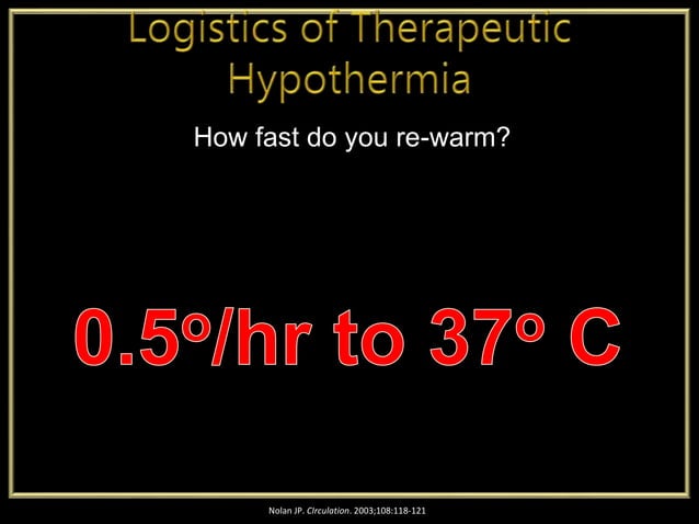 Update on Targeted Temperature Management | PPT