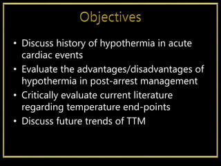 Update on Targeted Temperature Management | PPT