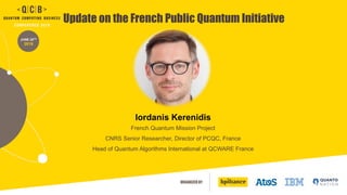 Update on the French public Quantum initiative | PDF