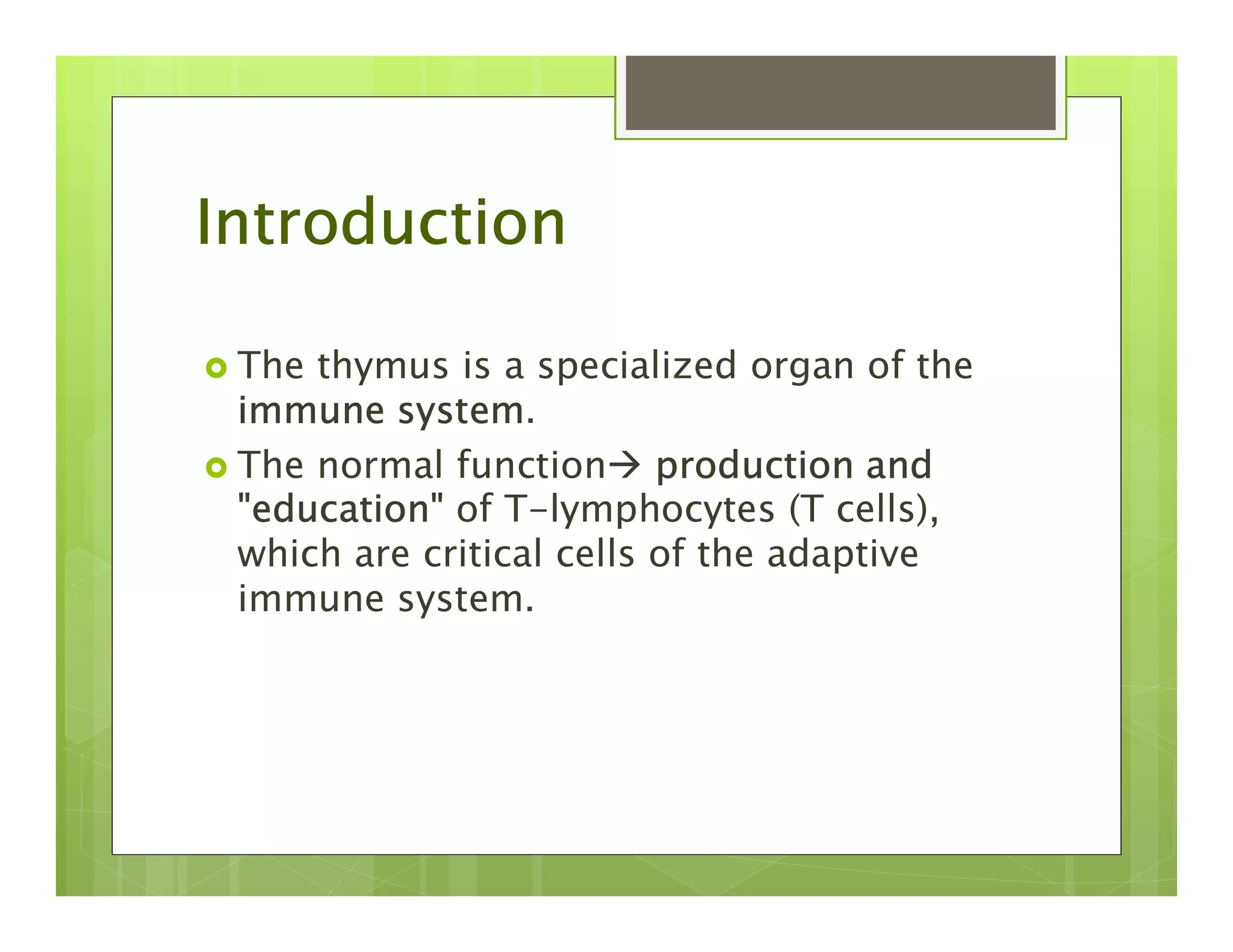 Update on thymomas | PDF