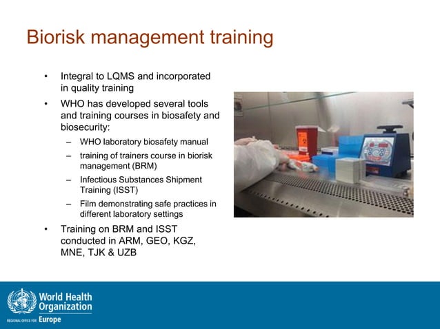 Update on who laboratory strengthening initiative | PDF