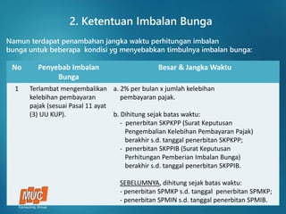Update Perpajakan MUC - II | PPTX