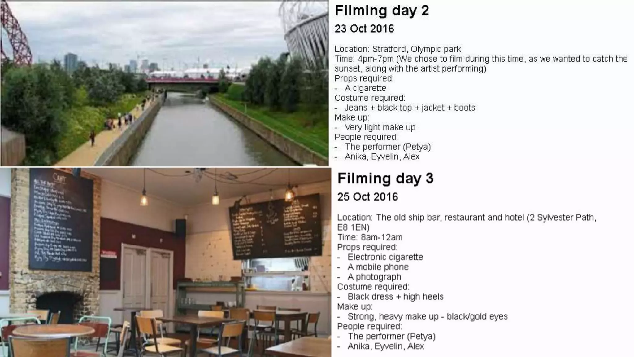 Update production schedule | PPTX