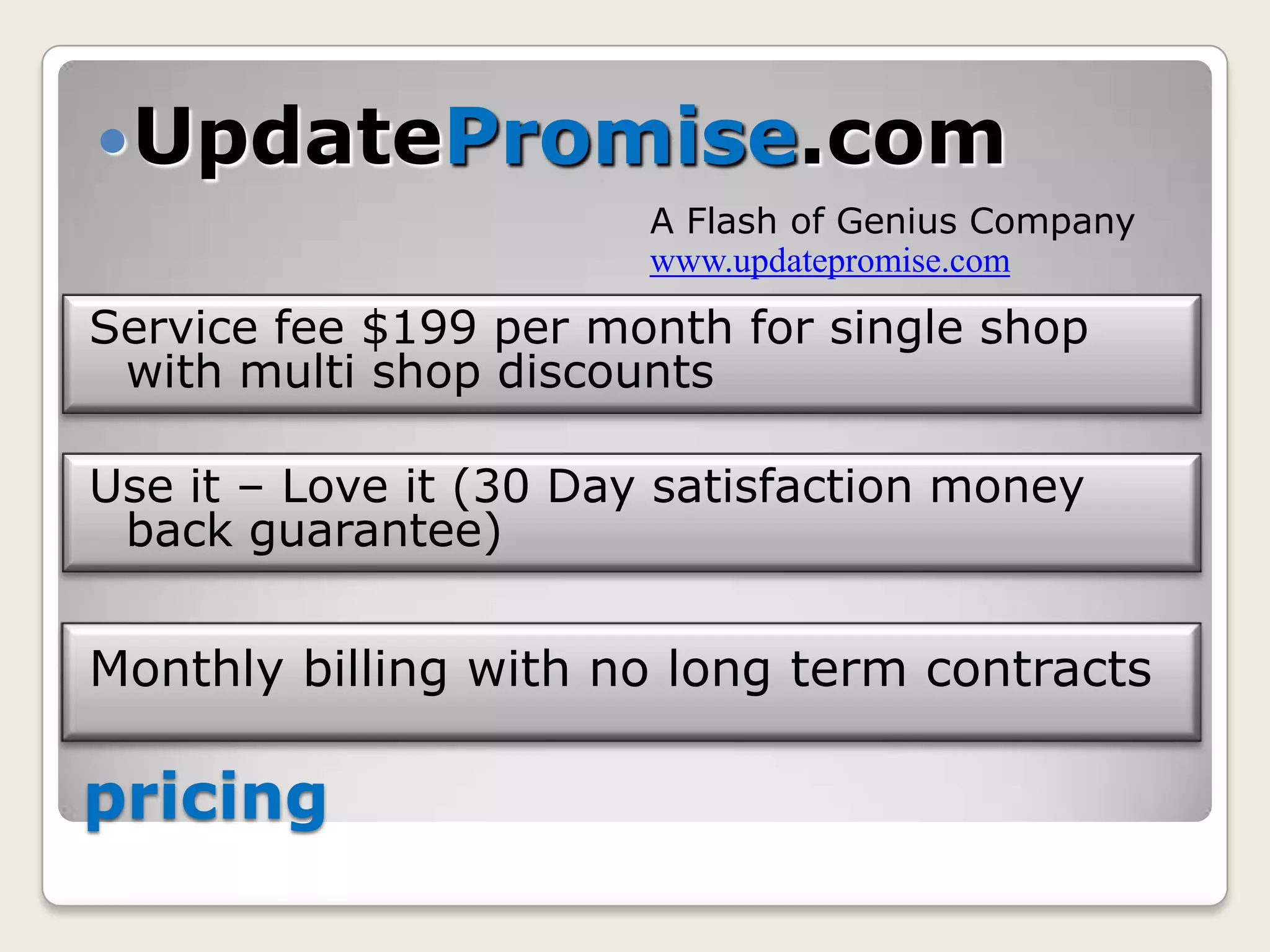 Update Promise.Com
