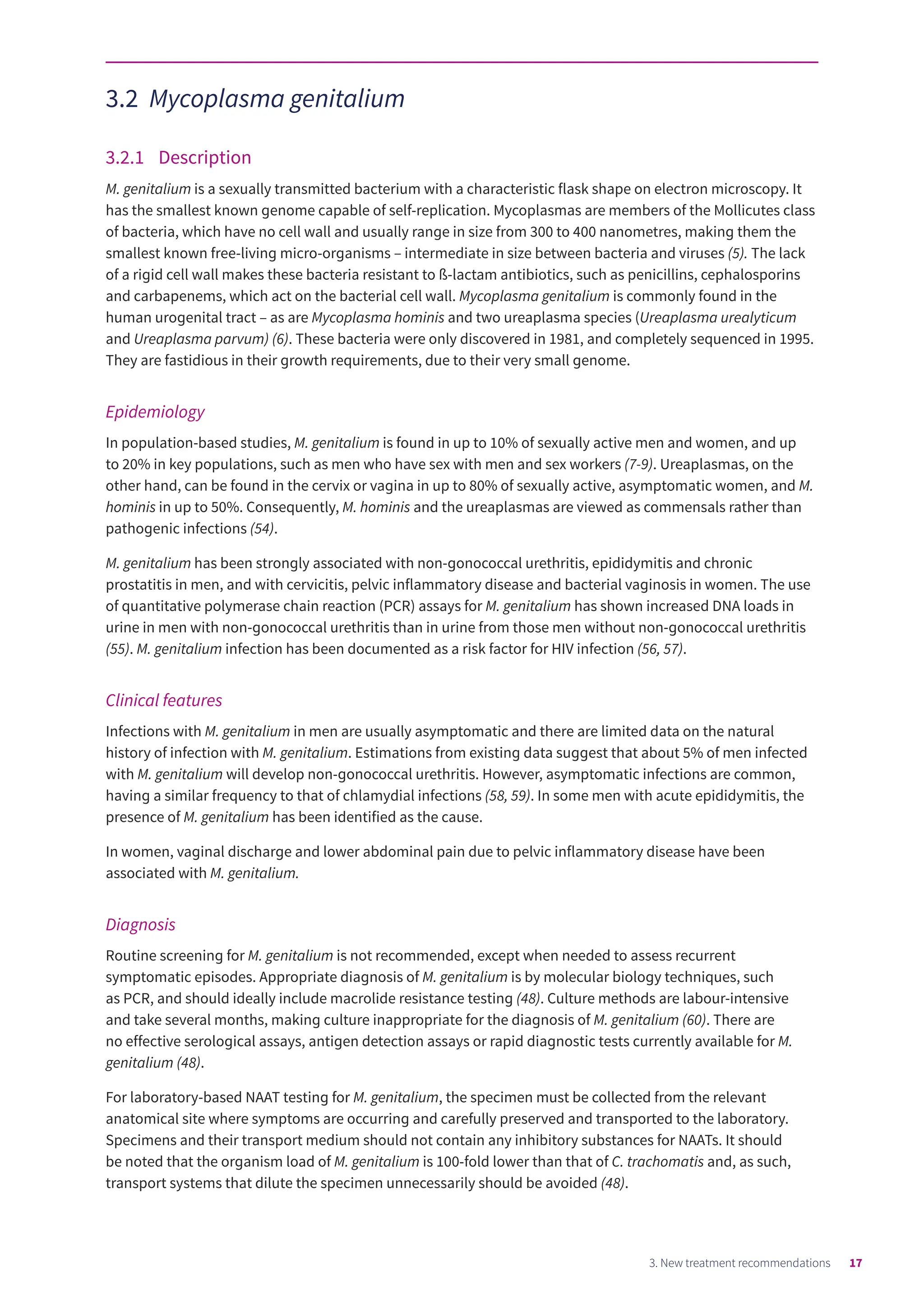 Update recommendations for the treatment of Trichomonas vaginalis ...