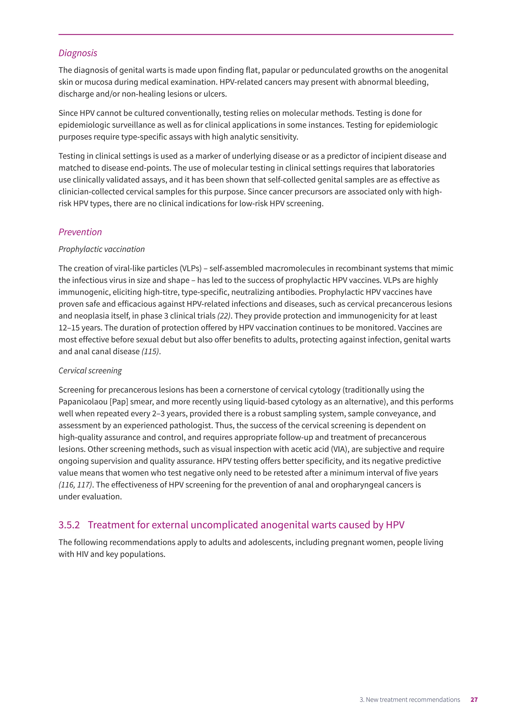 Update recommendations for the treatment of Trichomonas vaginalis ...