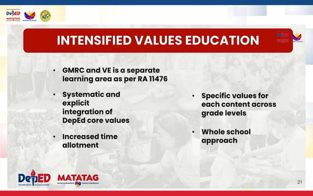 Updates on the Revision of the MATATAG K to 10 Curriculum | PPTX
