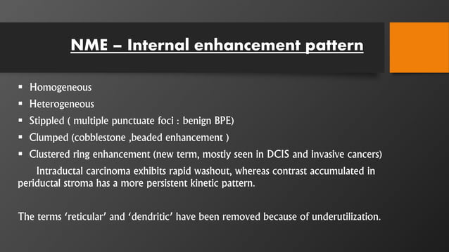Updates and revision to the MRI BI-RADS Lexicon | PPT
