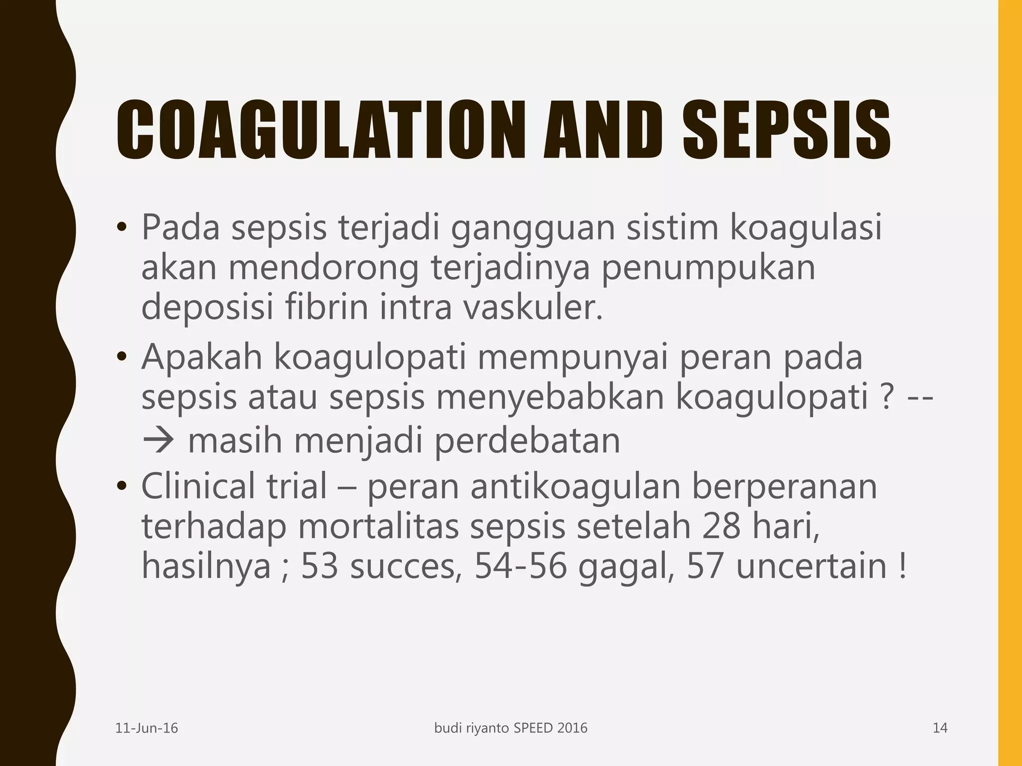 Update sepsis | PPSX