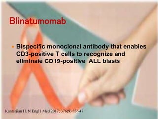 Updates in acute lymphoblastic leukemia therapy in young adults | PPTX