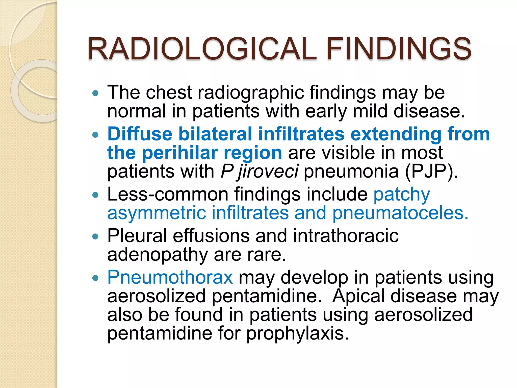 pneumocystis pneumonia | PPTX