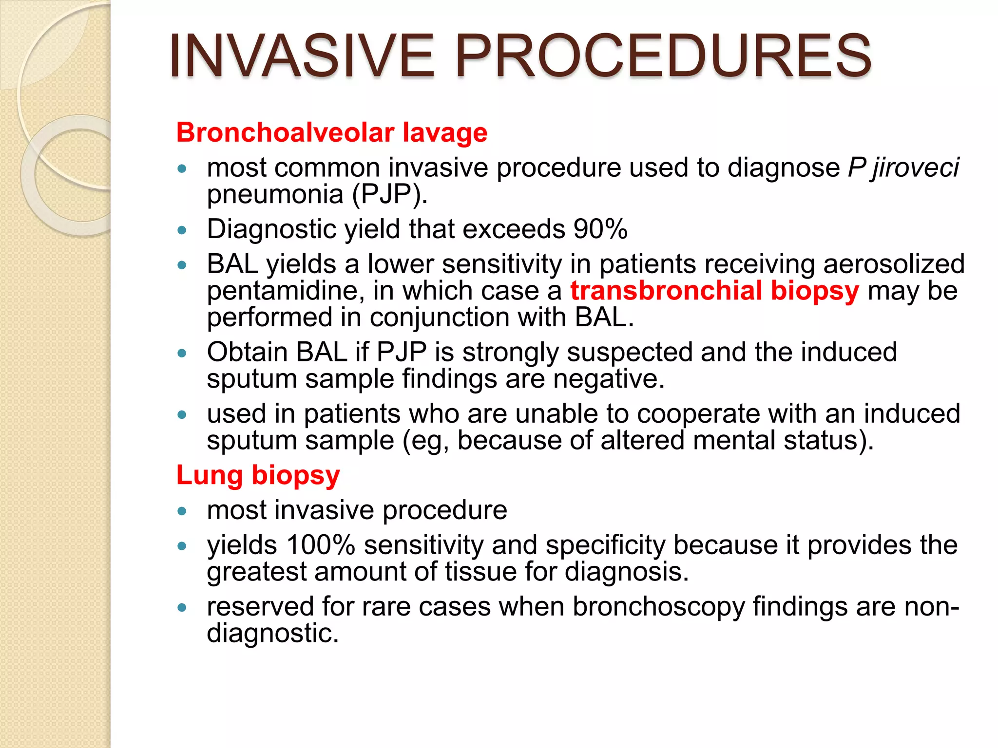 pneumocystis pneumonia | PPTX