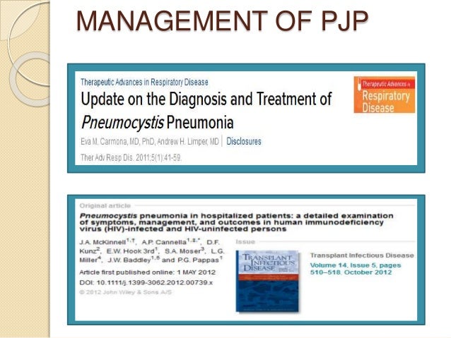pneumocystis pneumonia