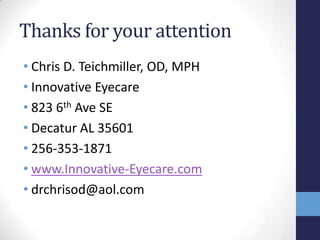 Updates in Eye Care | PPT