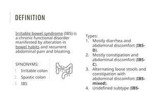 Updates in Irritable bowel Syndrome management.pptx