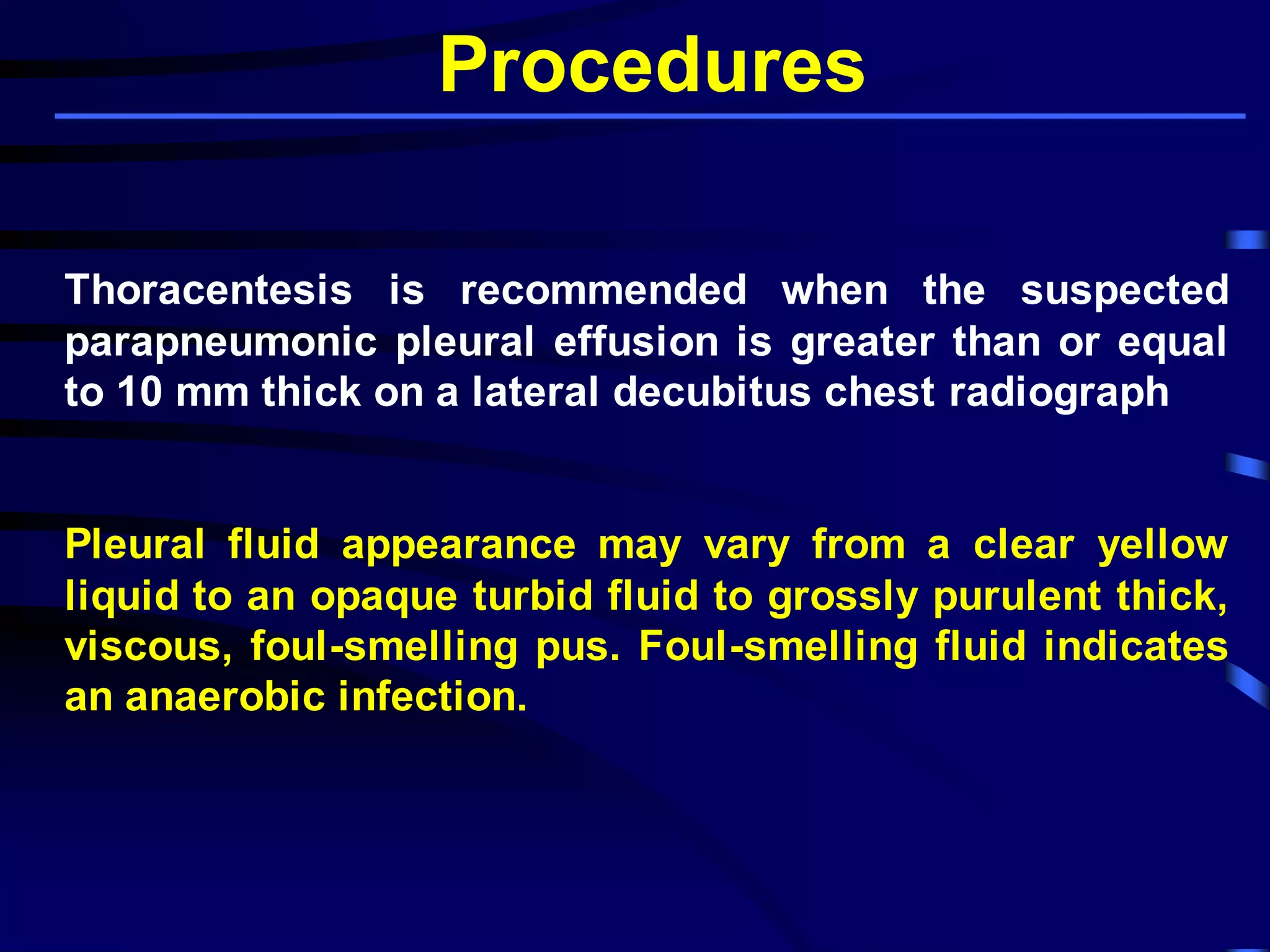 Updates in Parapneumonic Effusion and Empyema | PDF