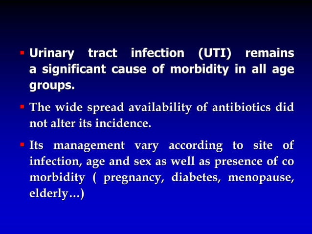 Updates of Urinary Tract Infection In Diabetic Females | PPTX ...