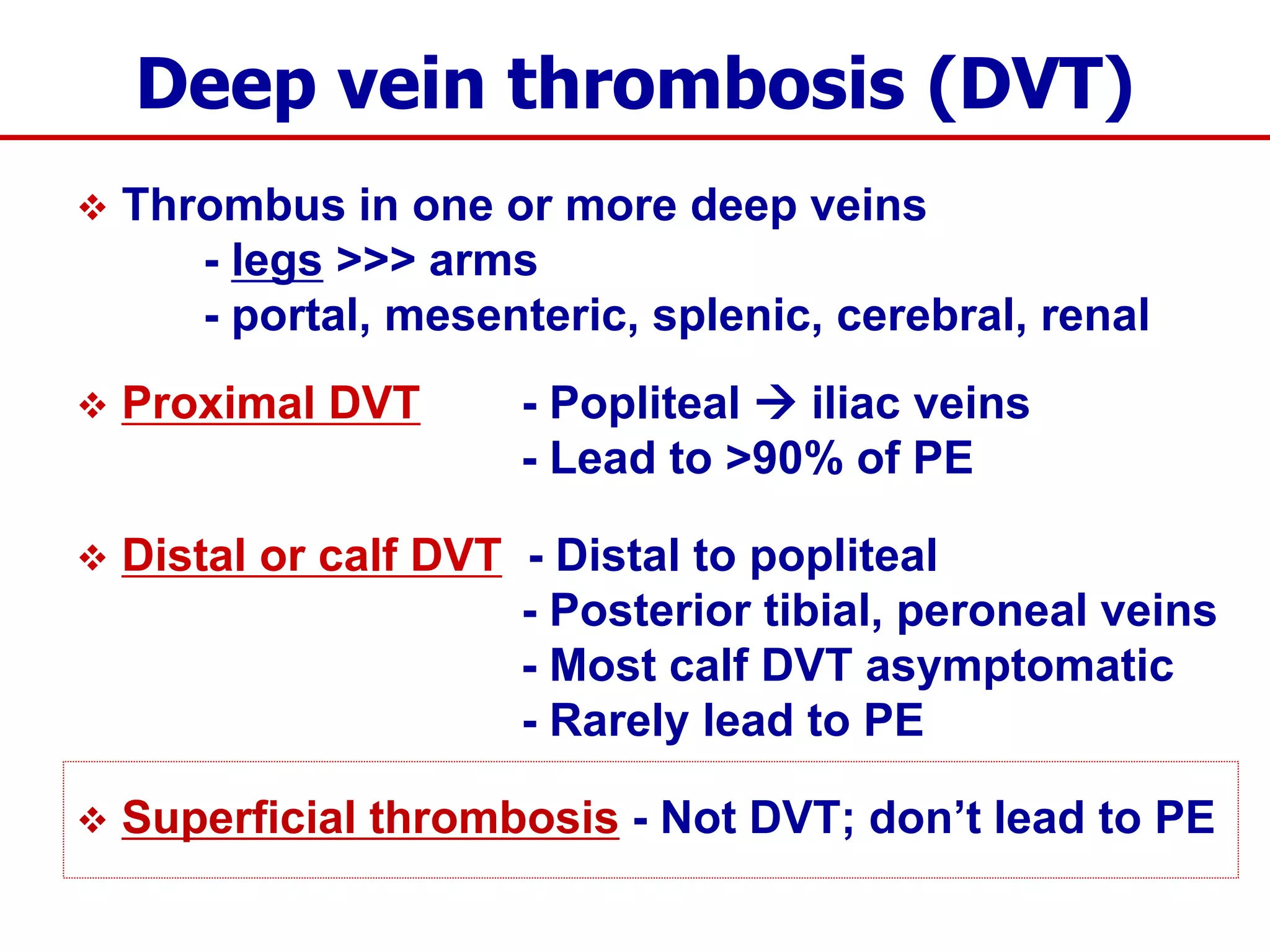 Updates in venous thromboembolism | PDF