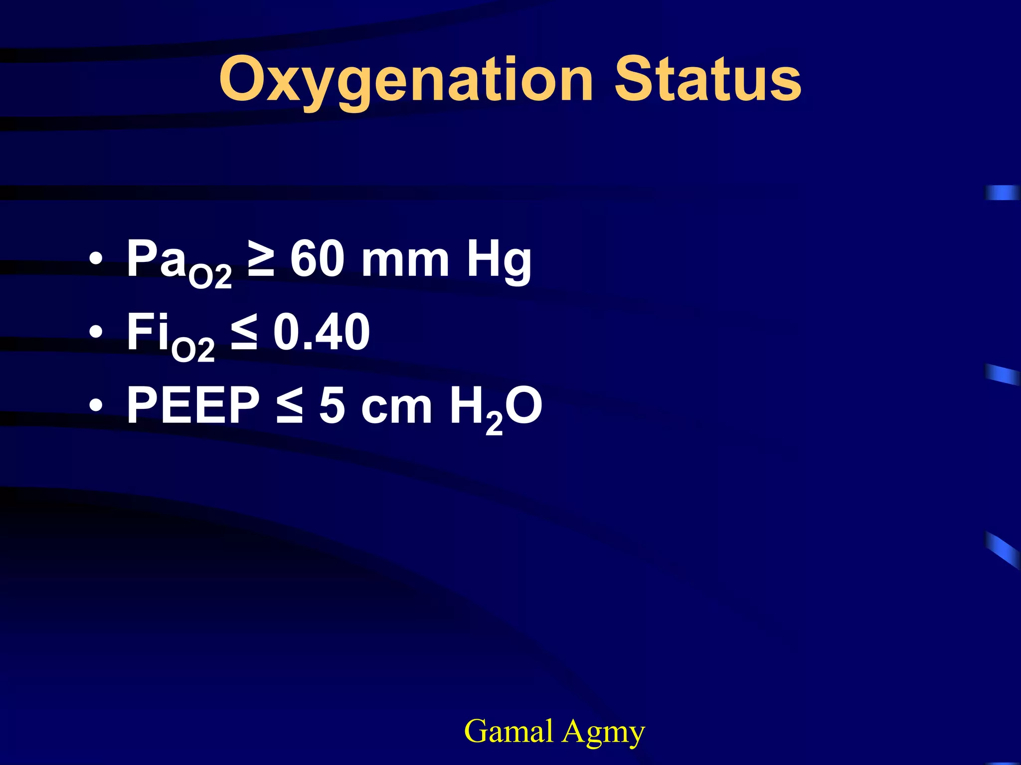 :Weaning from Mechanical Ventilation :Recent Updates