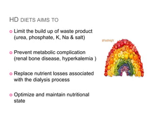 Nutrition and Hemodialysis | PPTX