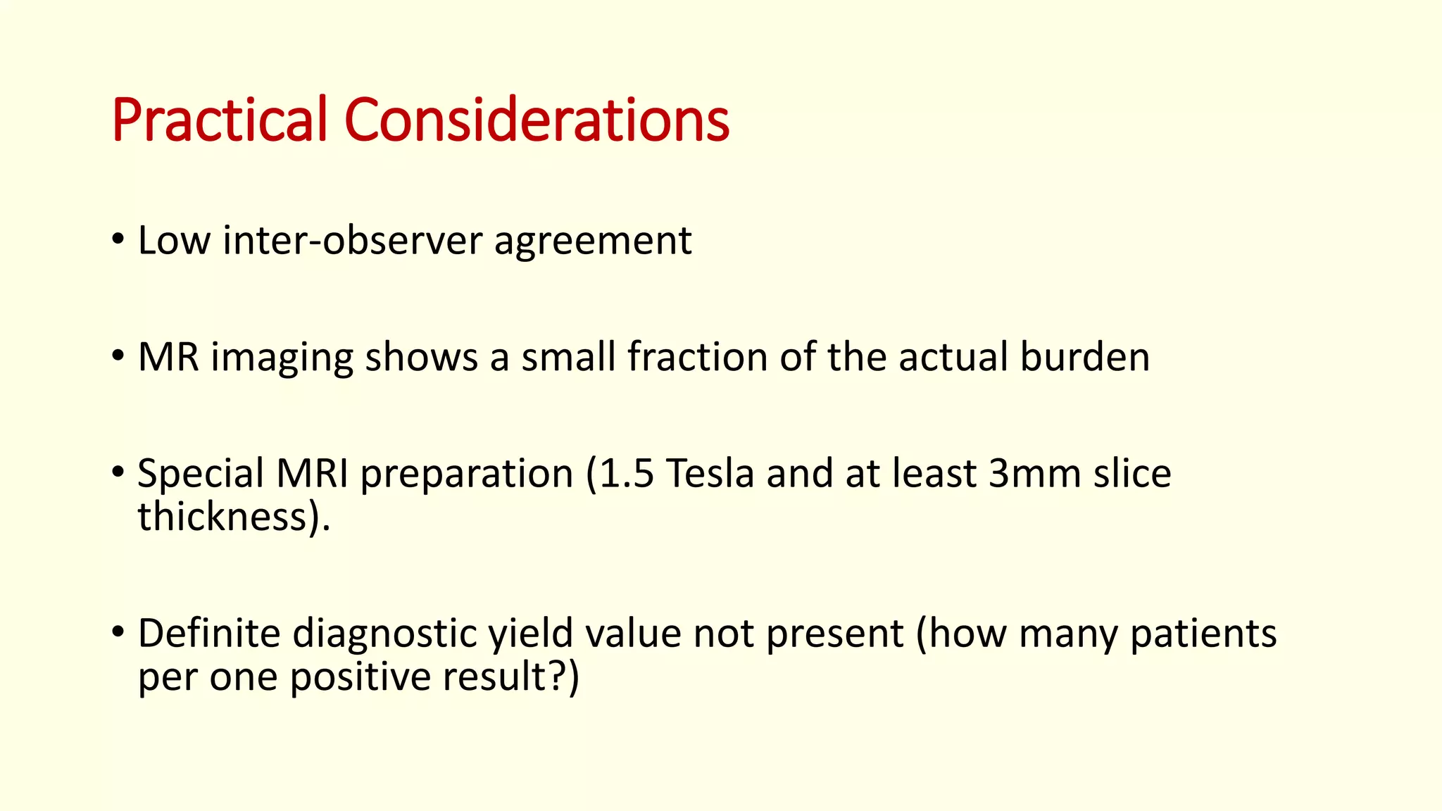 Updates of mri criteria for diagnosis of ms | PPTX