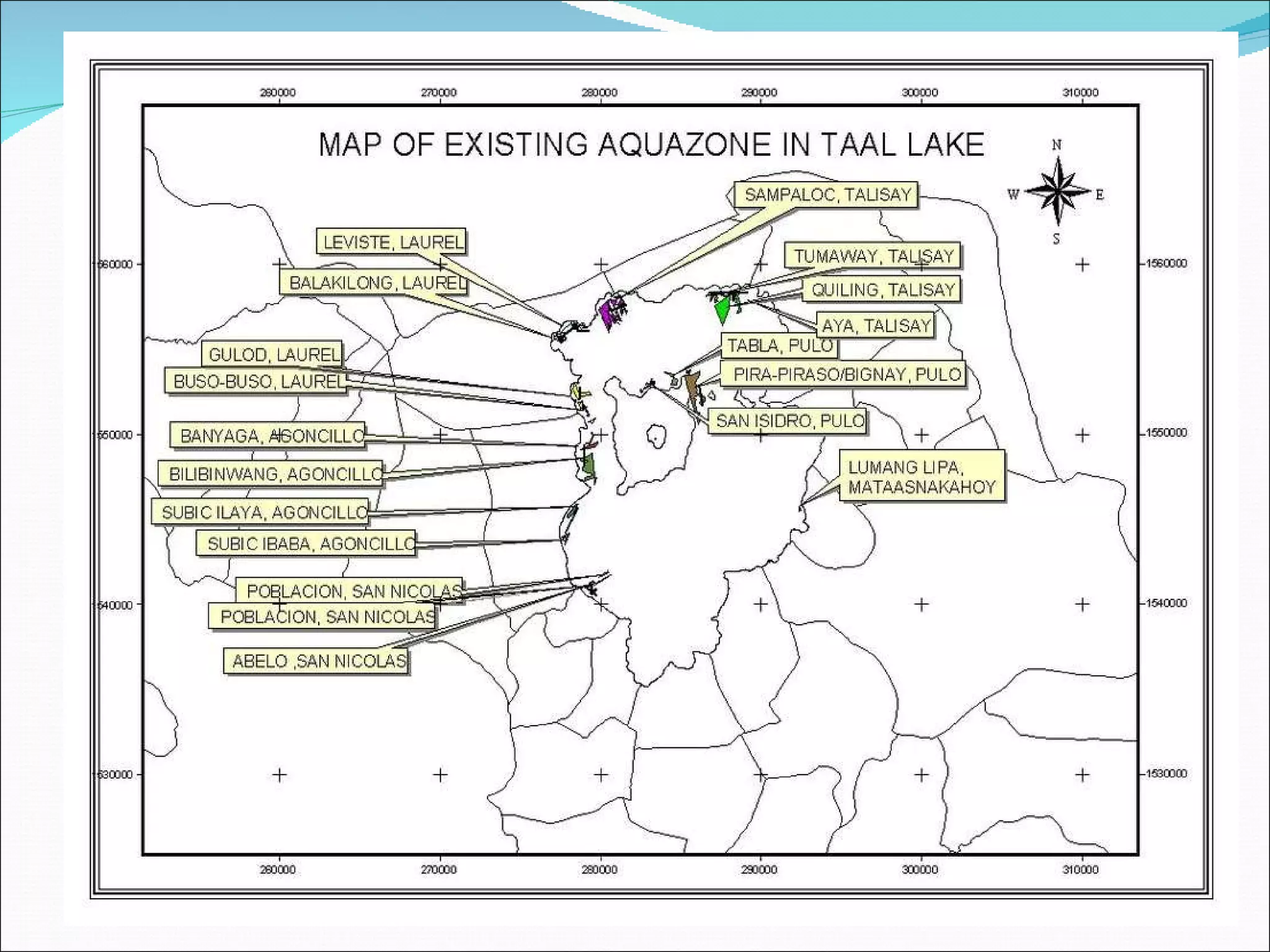 Updates on aquaculture structures in Taal Lake | PPT