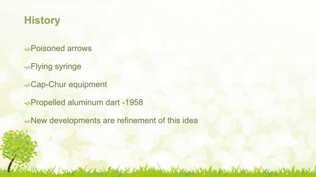 Updates on darting of wild animal Dr Faslu | PPTX