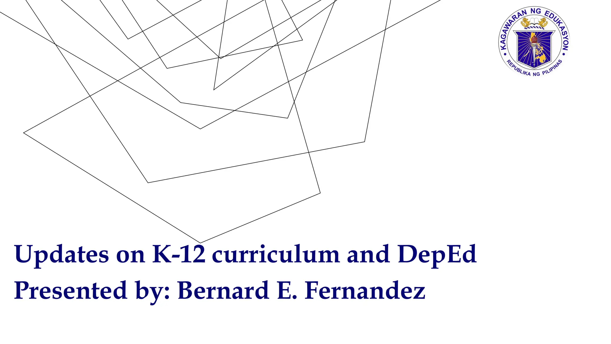 updates on DepEd and K-12 curriculum.pptx