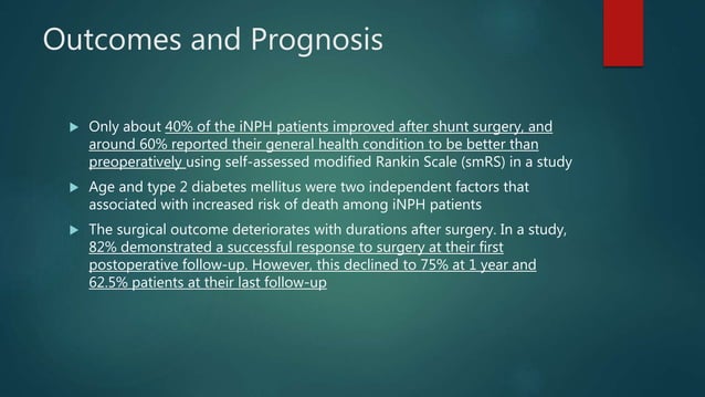 Idiopathic normal pressure hydrocephalus | PPT