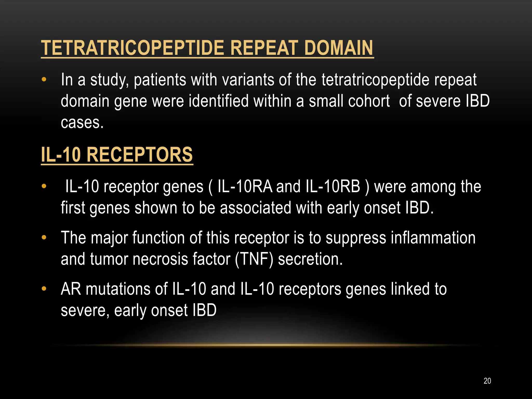 Pathology of Inflammatory bowel disease | PPTX