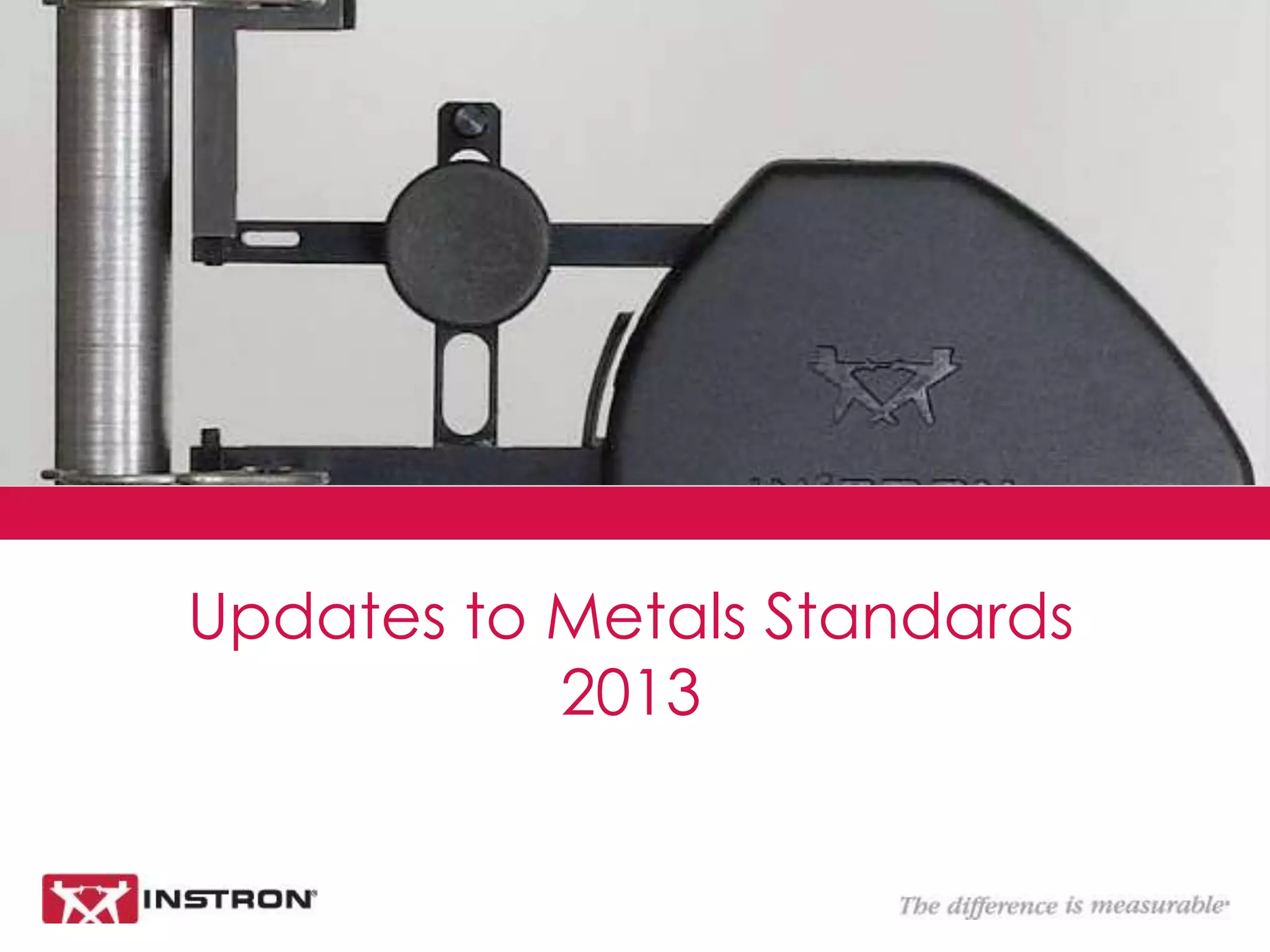 Metals Tensile Testing Standards - ISO 6892-1 ASTM E8/8M - Strain ...