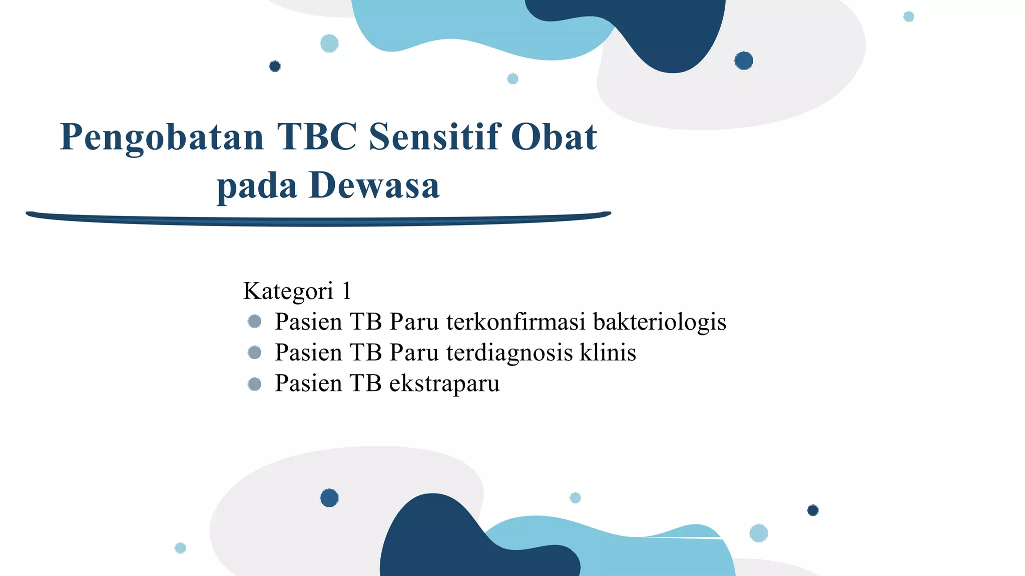 tatalaksana tb | PPTX