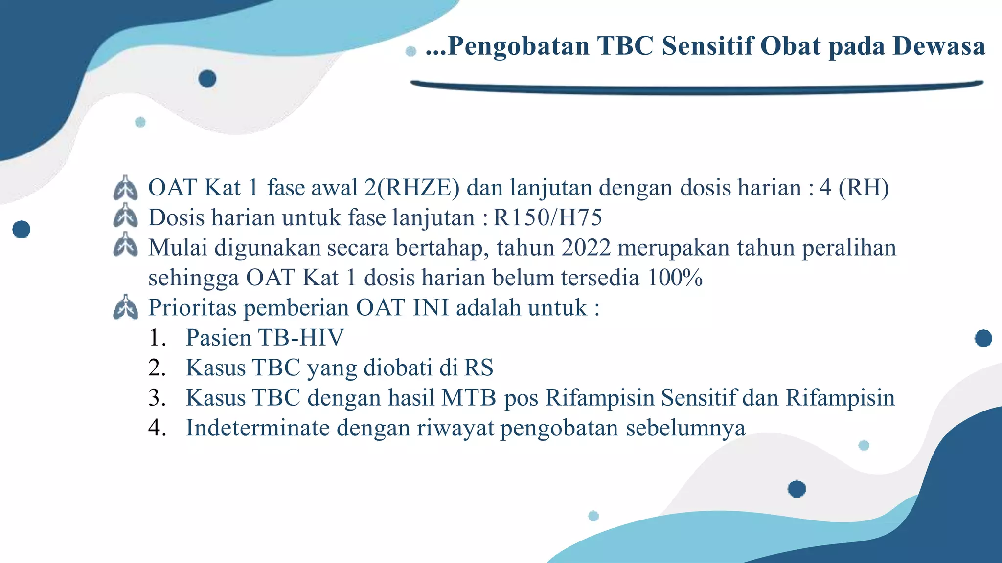 tatalaksana tb | PPTX