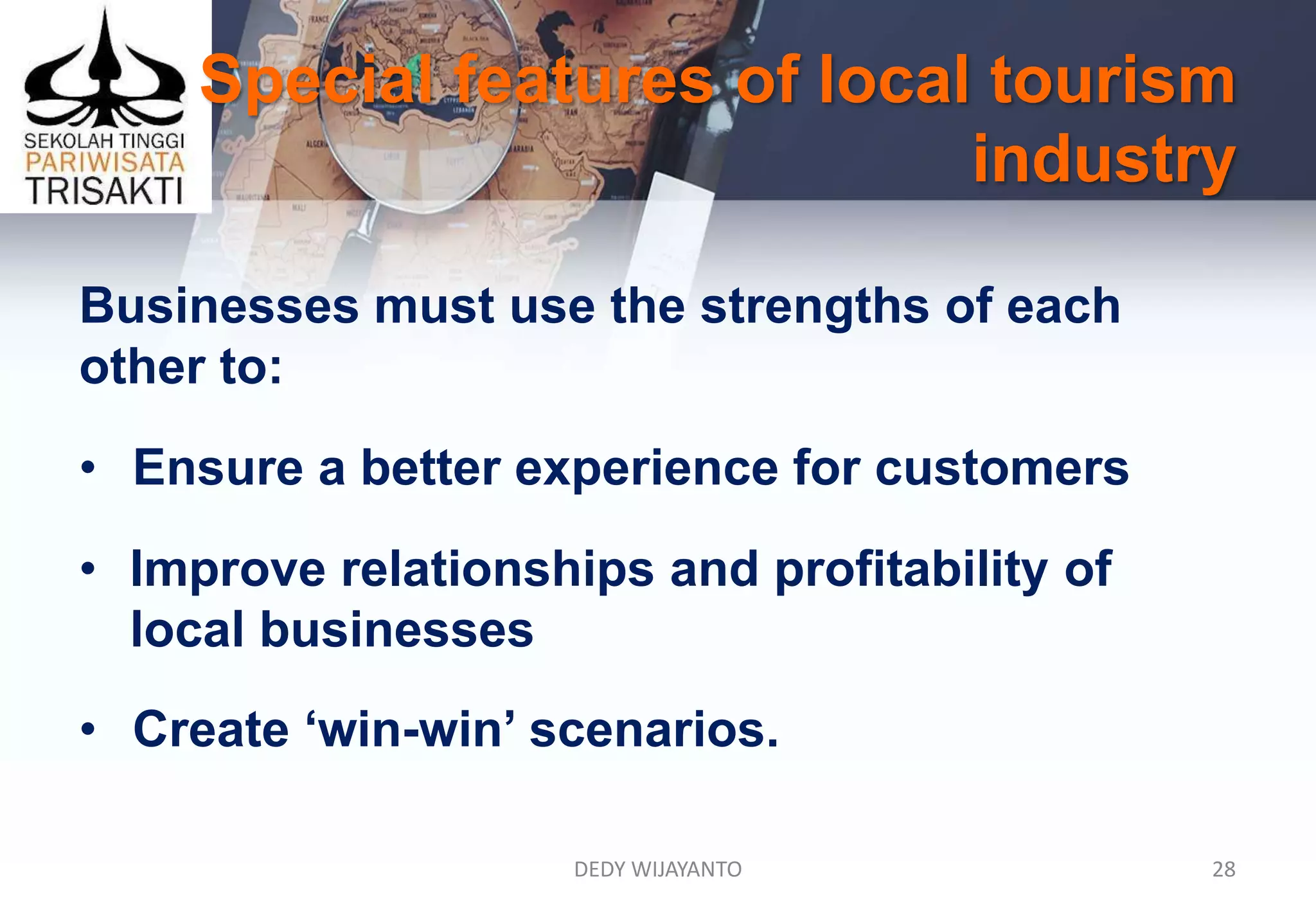 Update tourism industry knowledge. part 2 | PPT