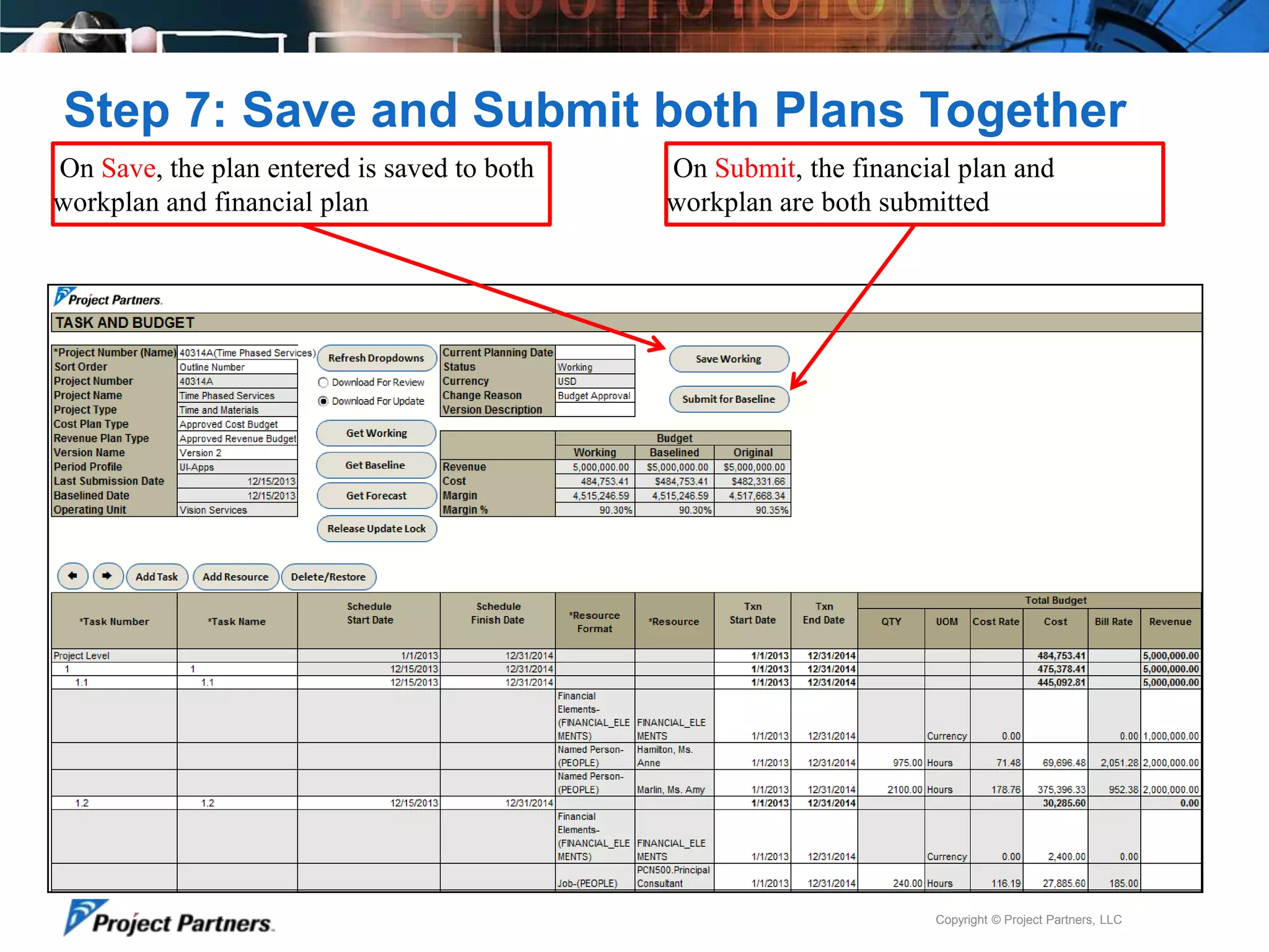 Update Oracle Ebs Projects Workplan And Financial Plan Budgets Together In Ms Excel Using