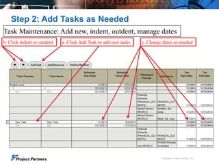 Update Oracle EBS Projects Workplan and Financial Plan (Budgets ...